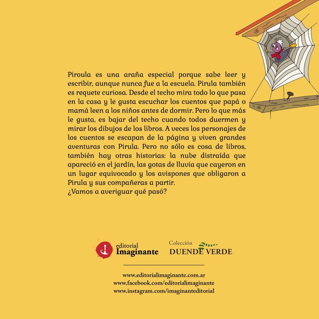 EBOOK – Pirula: una araña de cuento (Español) / Perla Petrich ...